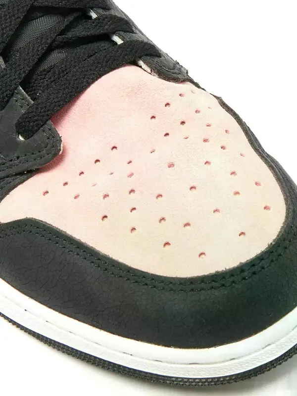 Nike Air Jordan 1 Low Og Lace-up Leather Sneakers - Pink