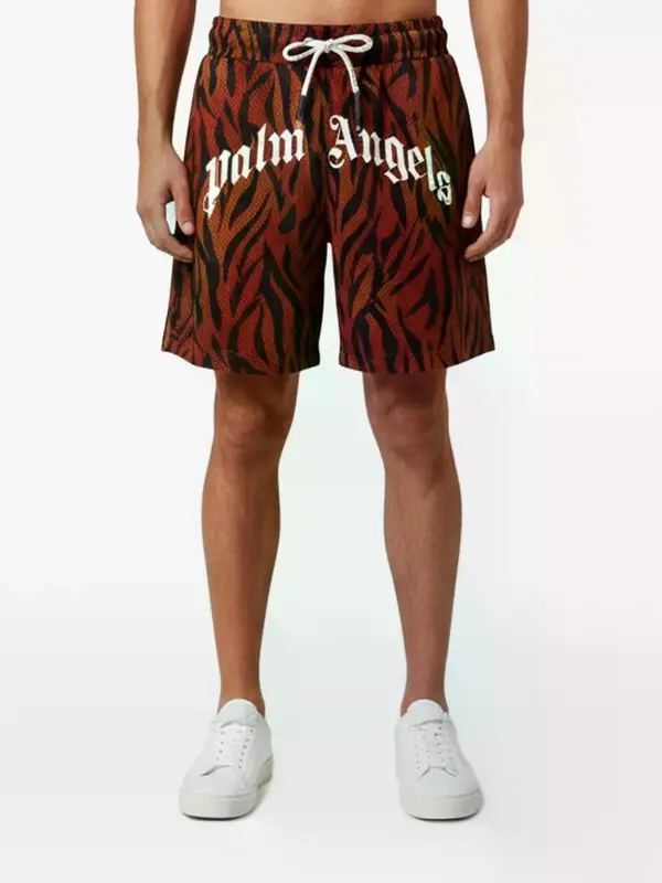 Palm Angels Tiger Pattern Shorts