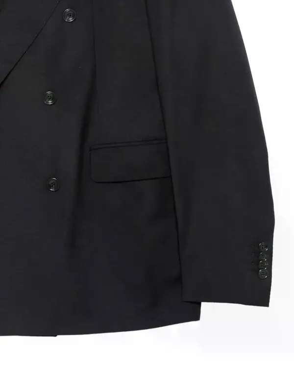 Tagliatore Double-breasted Suit - Black
