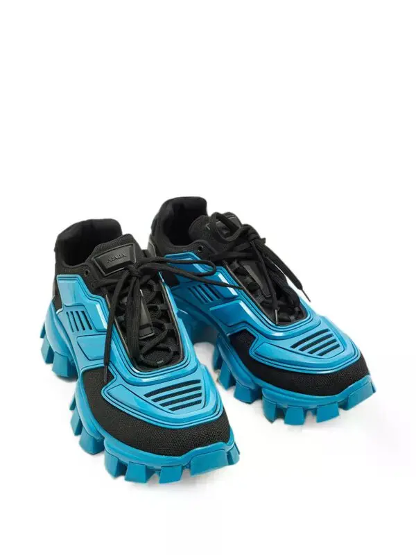 Prada Cloudbust Thunder Lace-up Sneakers - Blue