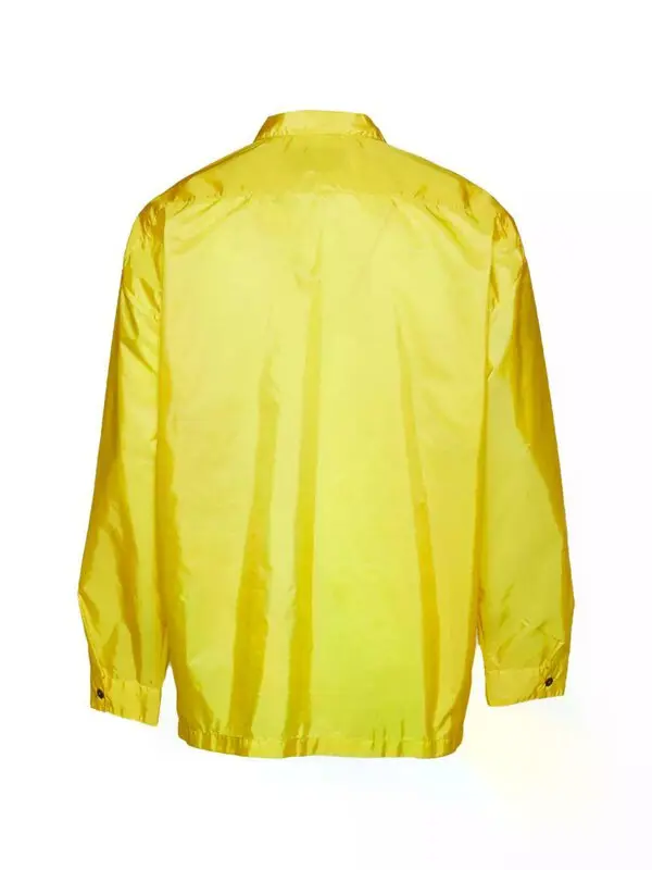 Prada Re-nylon Shirt Jacket - Yellow