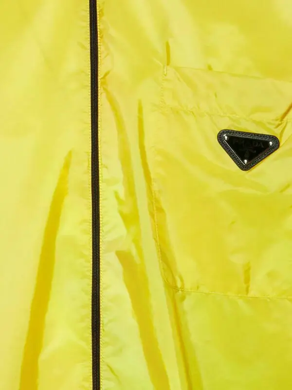 Prada Re-nylon Shirt Jacket - Yellow