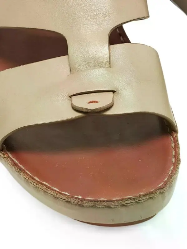 Loro Piana Buckle Slide Sandals