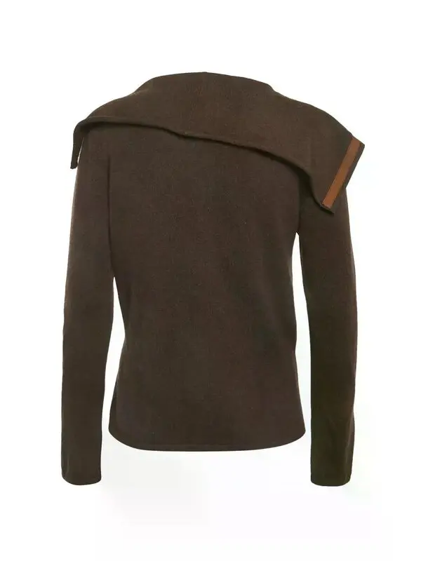 Brunello Cucinelli Asymmetrical Cashmere Cardigan