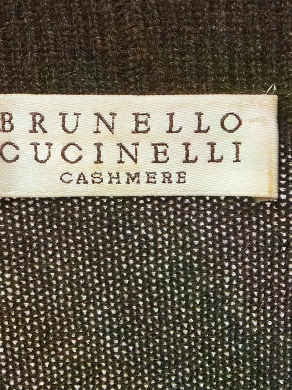 Brunello Cucinelli Asymmetrical Cashmere Cardigan
