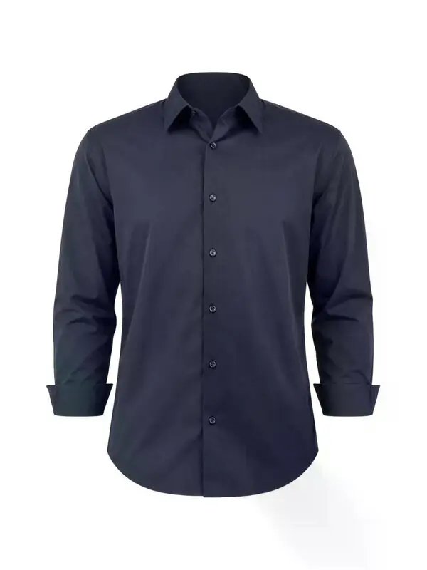 PATRICK ASSARAF Darted Long-sleeve Shirt