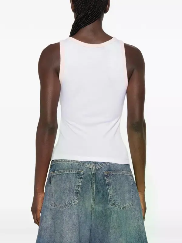 Casablanca Graphic Print Tank Top