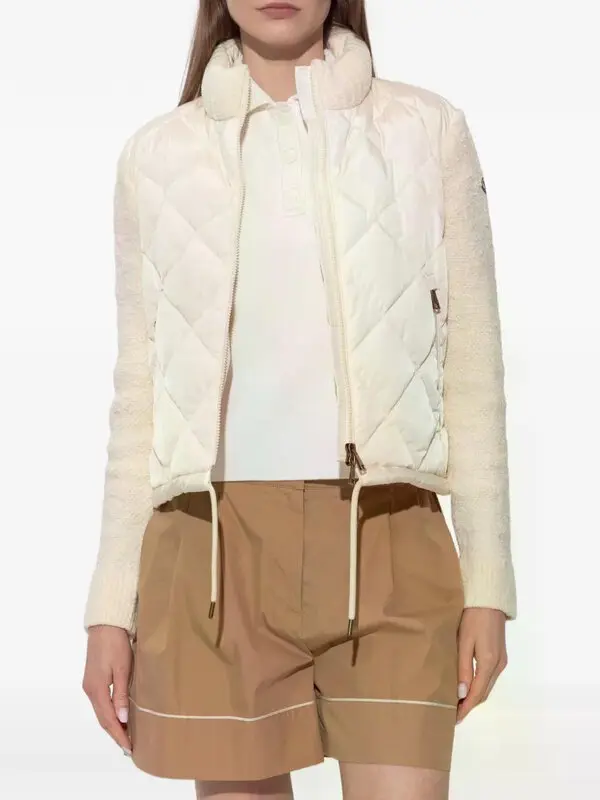 Moncler Diamond-quilted Padded Jacket