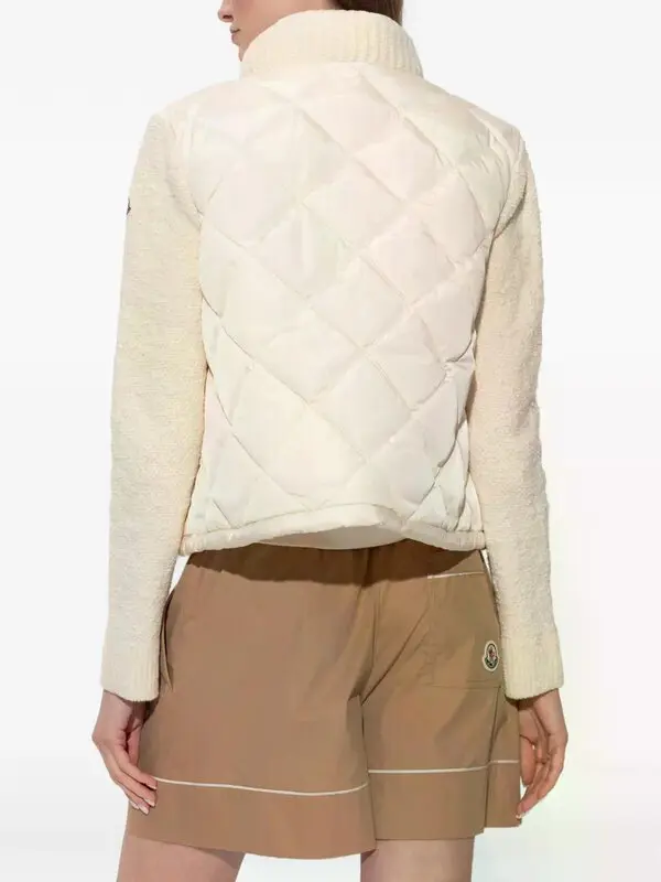 Moncler Diamond-quilted Padded Jacket