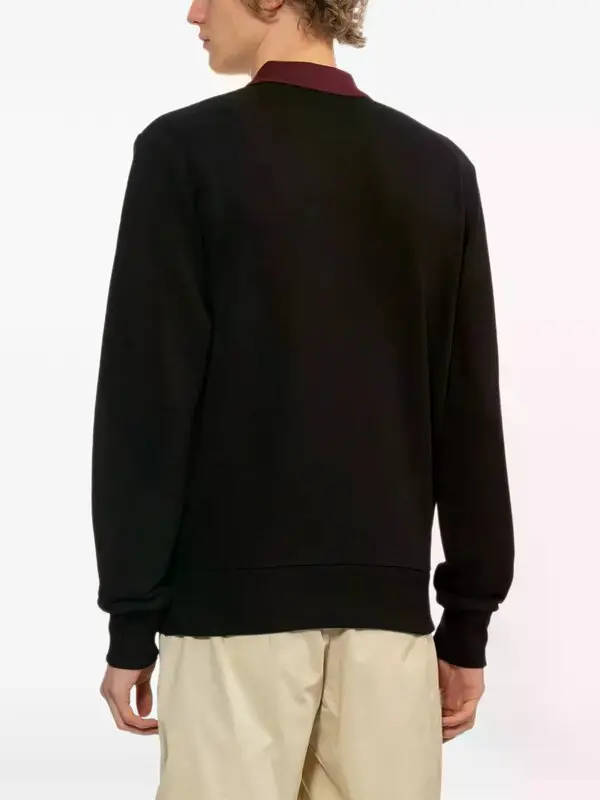 Fred Perry Logo-embroidered Panelled Polo Shirt