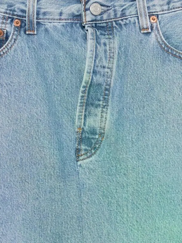 BLESS Front-slit Denim Skirt