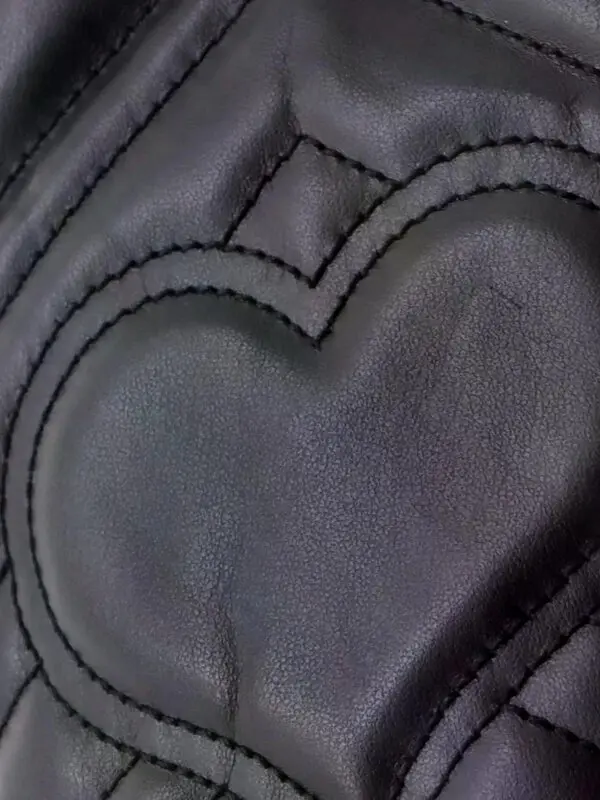 Gucci Gg Marmont Matelassé Leather Mini Bucket Bag - Black