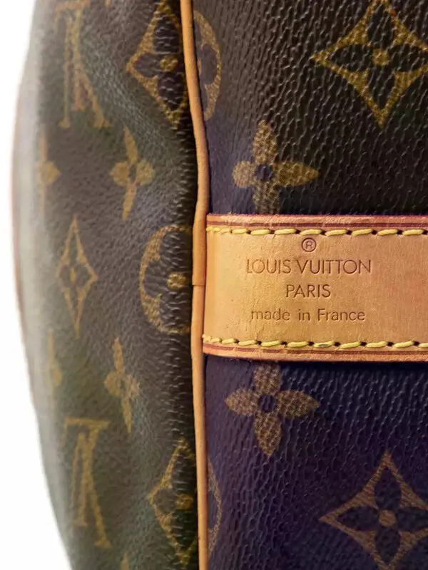 LOUIS VUITTON Monogram Keepall Bandouliere 55 Travel Bag