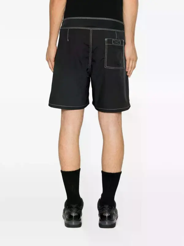 StÜssy Contrast Stitch Logo Patch Shorts