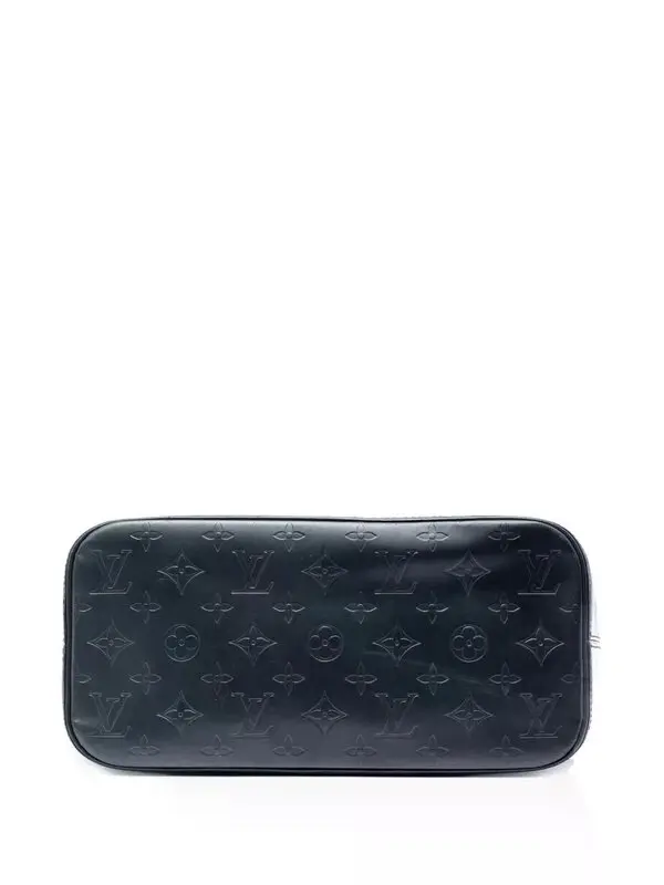 LOUIS VUITTON Monogram Mat Stockton Tote Bag - Blue