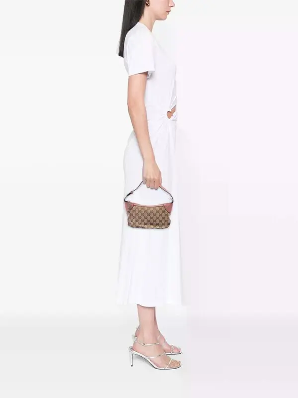 Gucci Gg Canvas Web Handbag