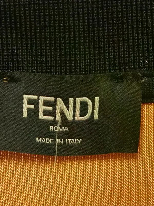 Fendi Ff Half-zip T-shirt