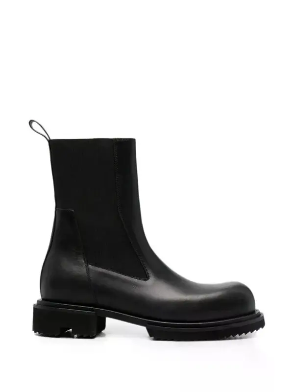 Rick Owens Beatle Gabe Chelsea Boots - Black