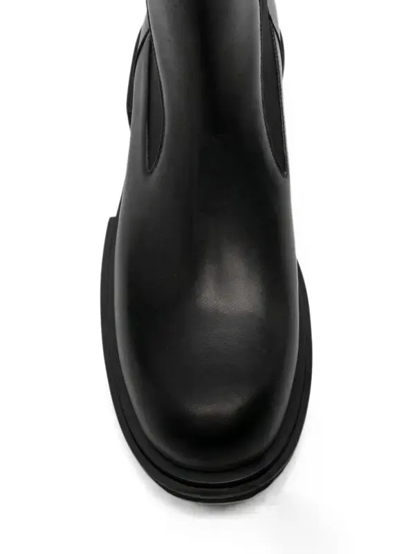 Rick Owens Beatle Gabe Chelsea Boots - Black