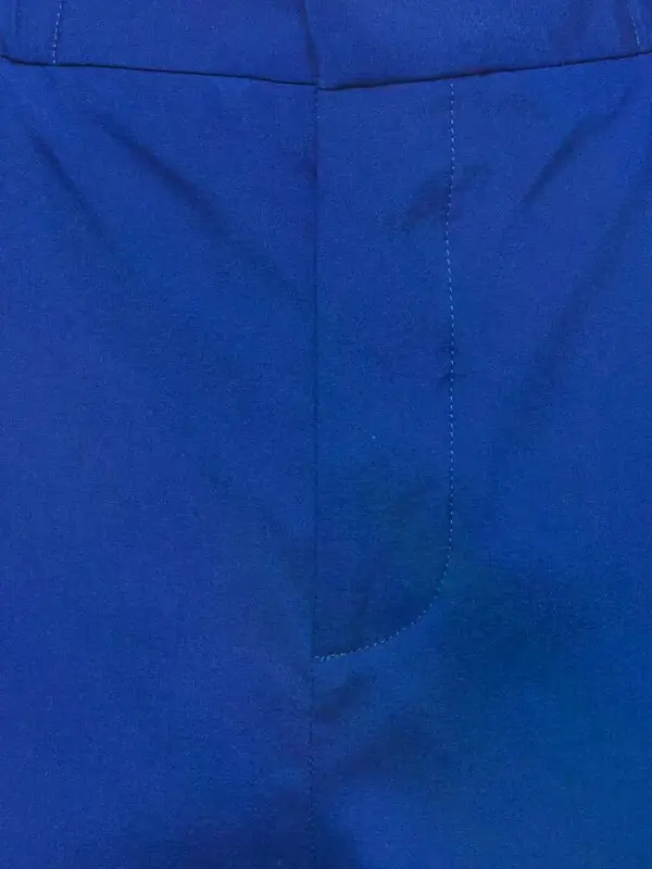 Roberto Cavalli Satin Elasticated Waist Slim-fit Trousers
