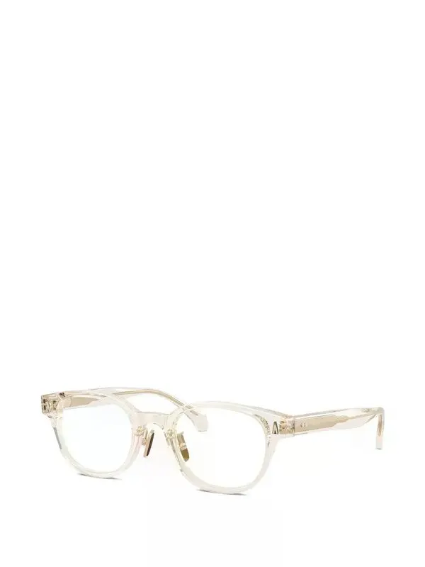 Moncler Geometric Frame Eyeglasses