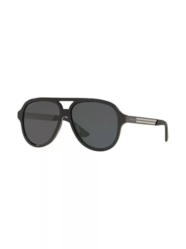 Gucci Aviator-frame Sunglasses - Black
