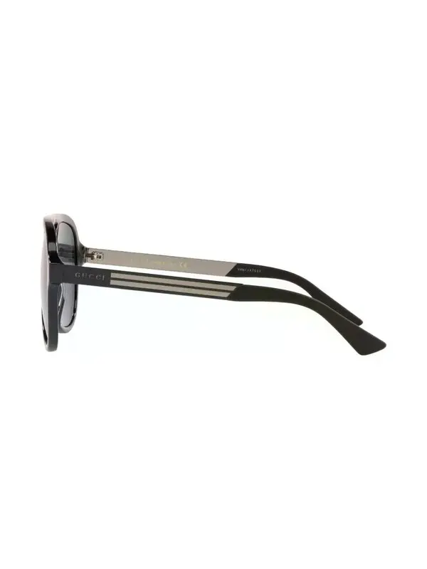 Gucci Aviator-frame Sunglasses - Black