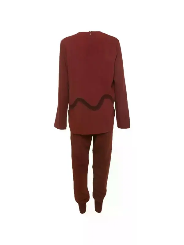 Stella McCartney Embroidered Crepe Suit