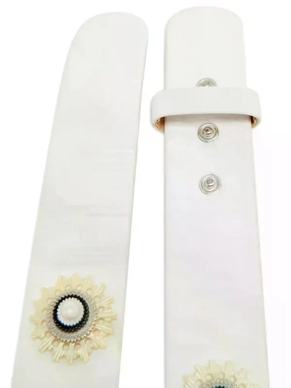 Alexander McQueen Embellished Waist Belt