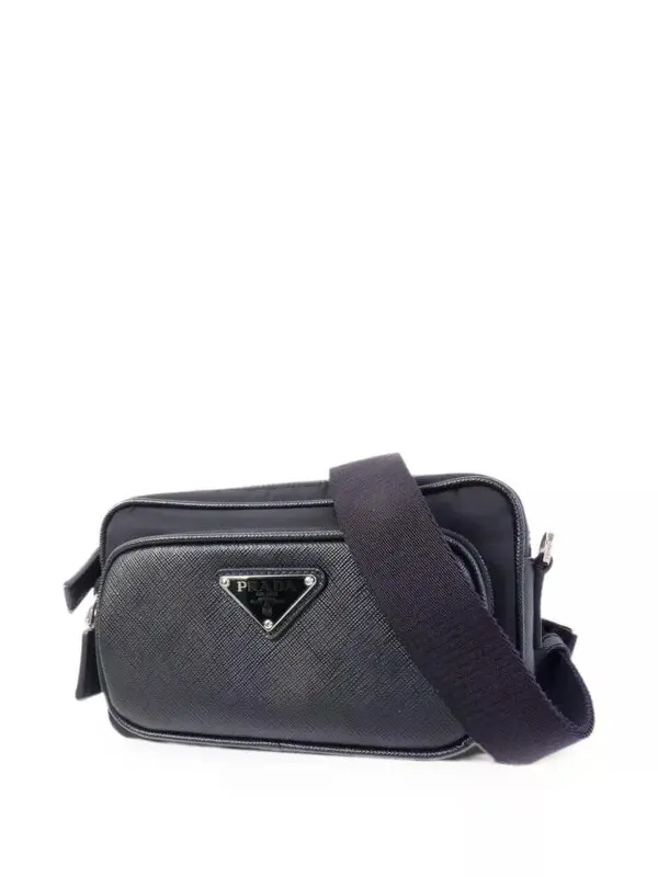 Prada Re-nylon Logo-plaque Shoulder Bag