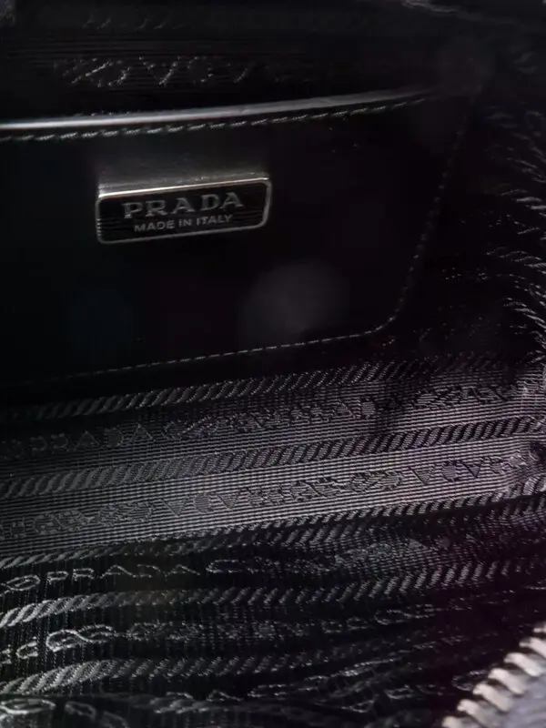 Prada Re-nylon Logo-plaque Shoulder Bag