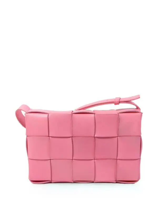 Bottega Veneta Cassette Shoulder Bag - Pink