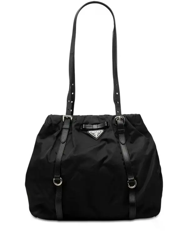 Prada Tessuto Bow Tote Bag