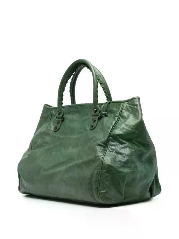 Balenciaga Classic City Tote Bag - Green
