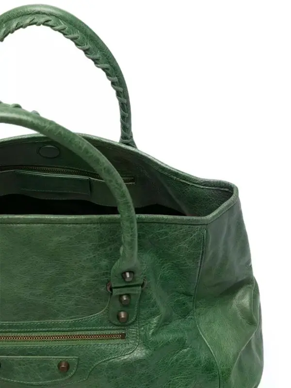 Balenciaga Classic City Tote Bag - Green