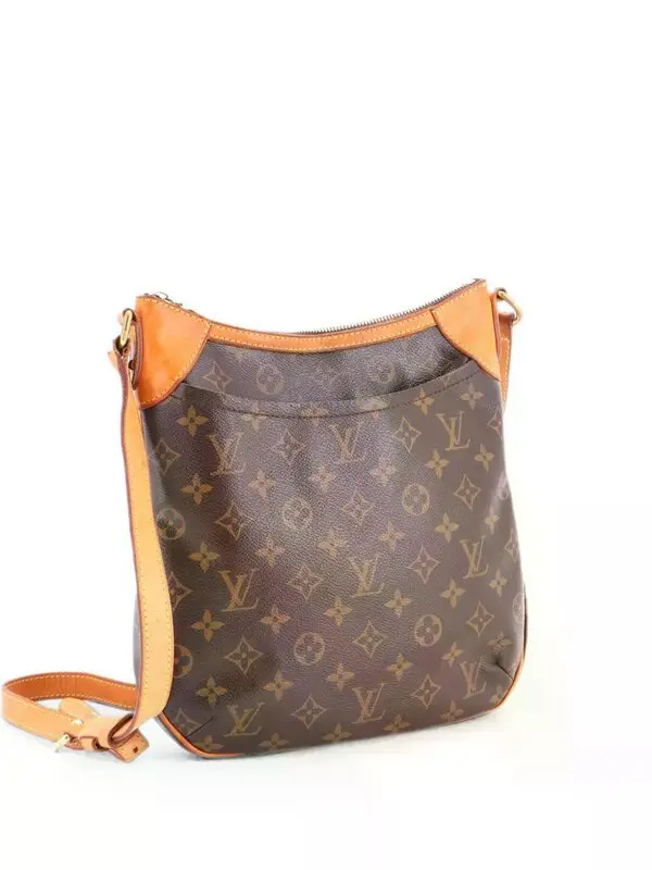 LOUIS VUITTON Odeon Pm Monogram Canvas Crossbody Bag - Brown