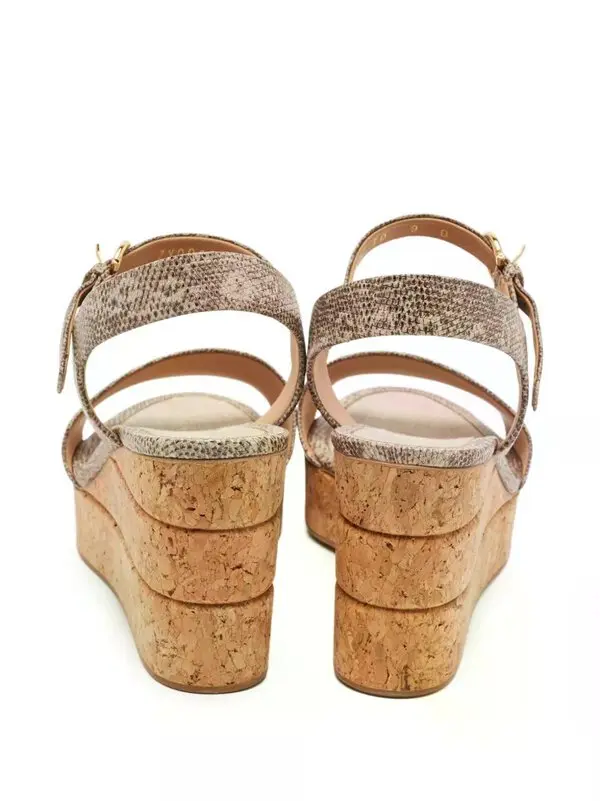 FERRAGAMO Madea Leather Heeled Sandals