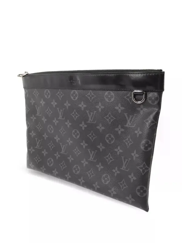 LOUIS VUITTON Discovery Pochette Monogram Eclipse Clutch Bag