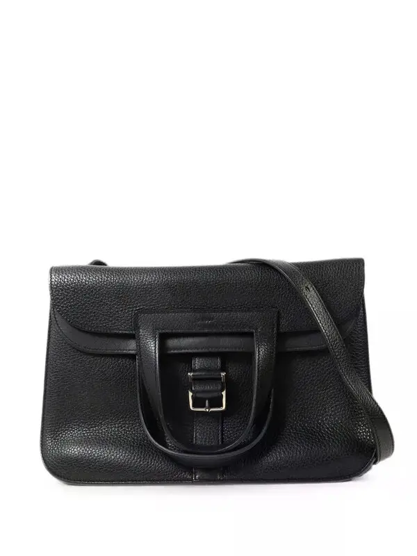 Hermès Halzan 31 Shoulder Bag - Black
