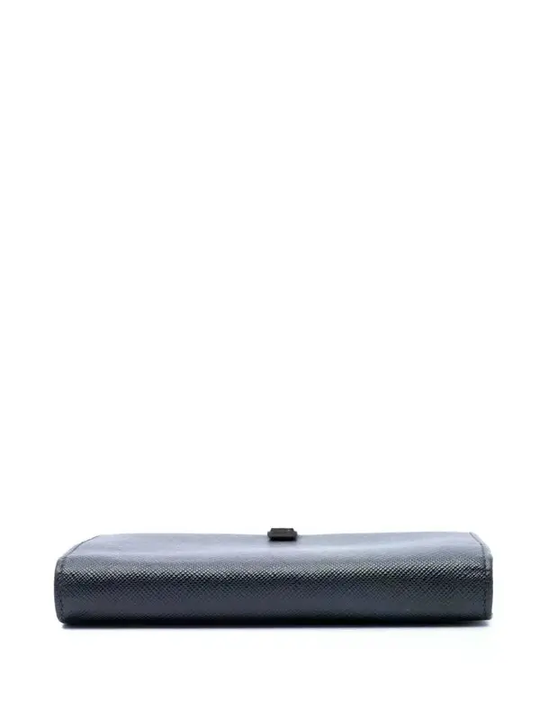 Prada 2010-2026 Saffiano Bifold Wallet Small Wallets