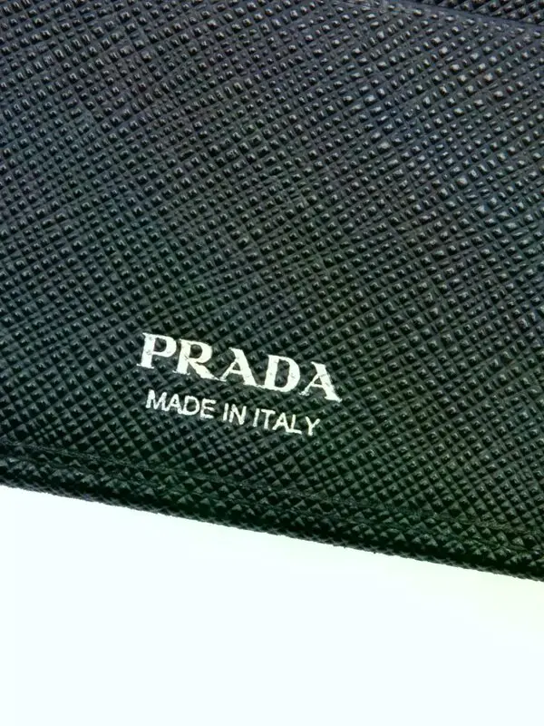 Prada 2010-2026 Saffiano Bifold Wallet Small Wallets