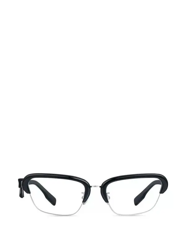 YVMIN X Shushutong Bow-detail Eyeglasses - Black