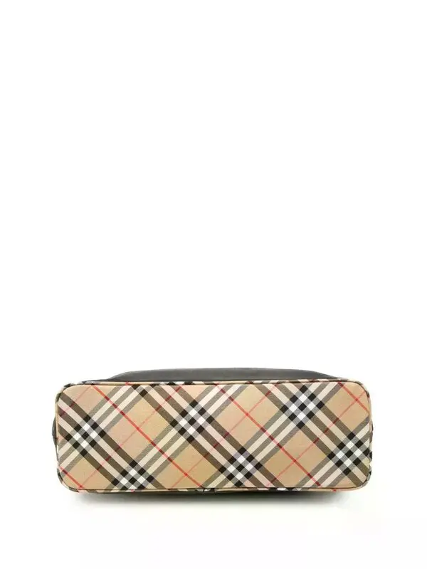 Burberry Nova Check Trimmed Shoulder Bag
