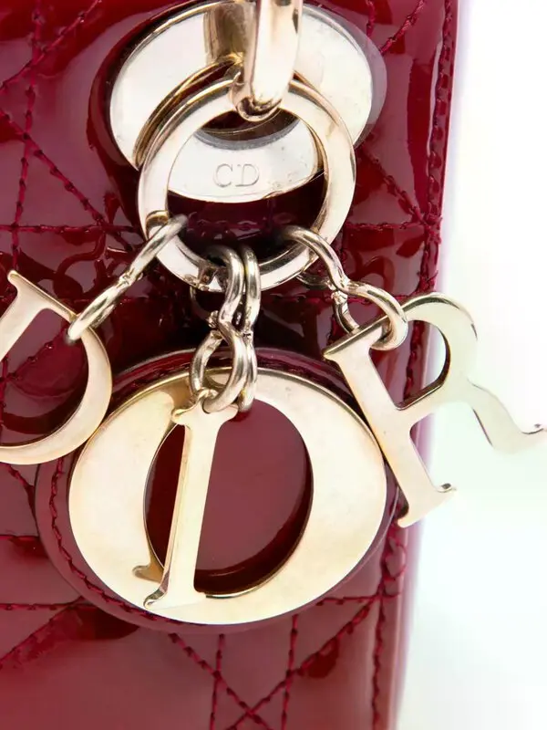 Dior Mini Lady Satchel - Red