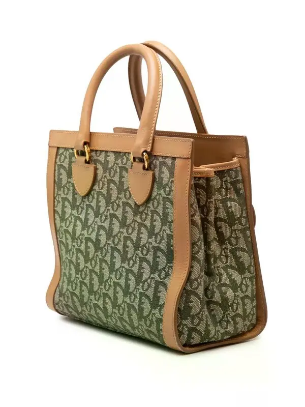Dior Diorissimo Trotter Canvas Pocket Tote Bag