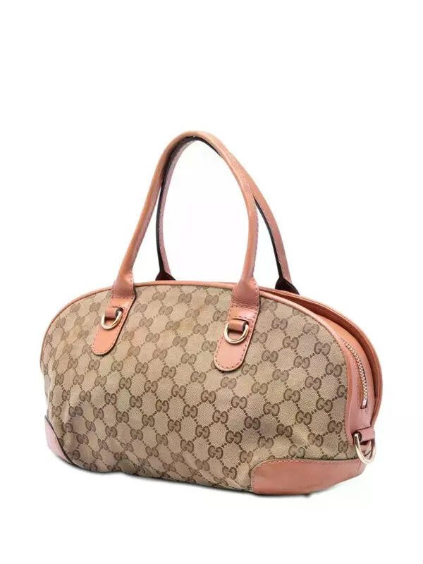 Gucci Gg Canvas Heart Bit Satchel