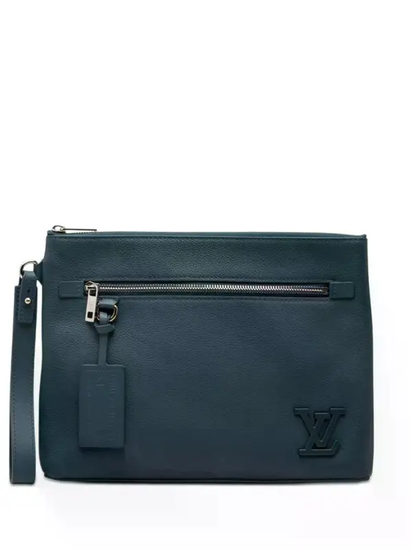 LOUIS VUITTON Aerogram Takeoff Ipad Pouch Clutch Bag
