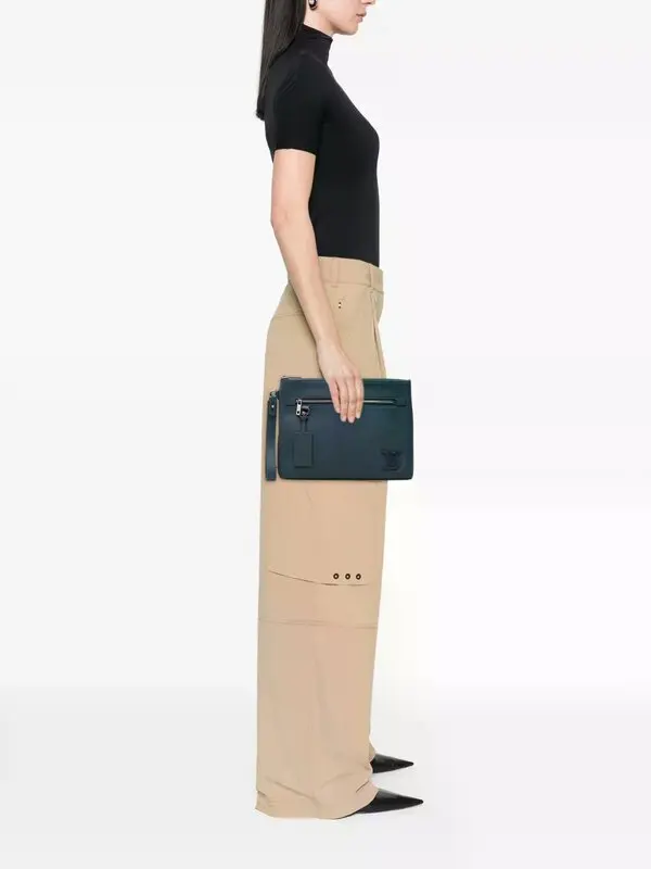 LOUIS VUITTON Aerogram Takeoff Ipad Pouch Clutch Bag