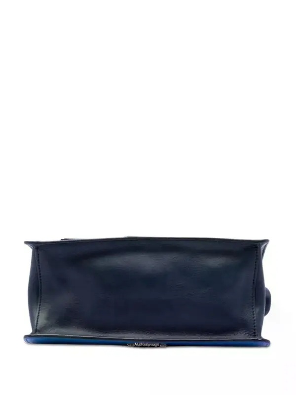 Prada Saffiano Face Art Print Light Frame Crossbody Bag