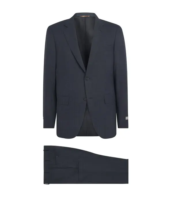 Canali Wool 2-piece Suit - Navy